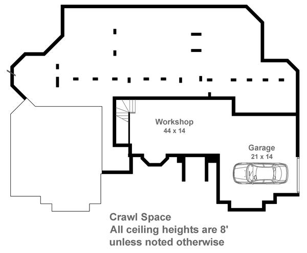 Colonial House Plan with 5 Bedrooms and 4.5 Baths - Plan 6135