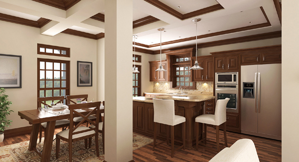 cottage house plan with porches - Plan 1163