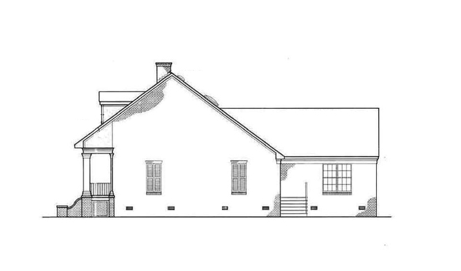 Cape Cod House Plan with 3 Bedrooms and 2.5 Baths - Plan 3571