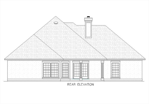 Southern House Plan with 4 Bedrooms and 3.5 Baths - Plan 4352