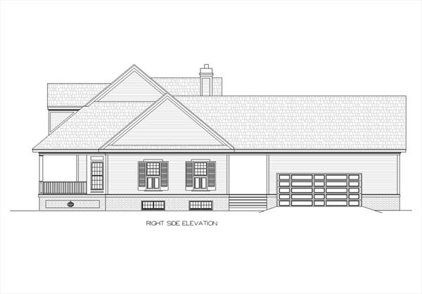 Southern House Plan with 4 Bedrooms and 3.5 Baths - Plan 5370