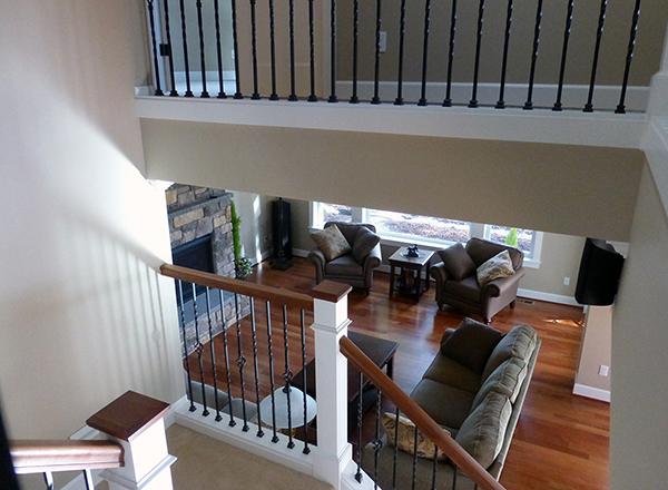 traditional two-story house plan - Plan 5572