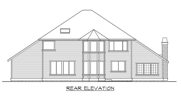 Cape Cod House Plan with 4 Bedrooms and 3.5 Baths - Plan 3223