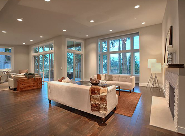 modern five-bedroom house plan - Plan 5550