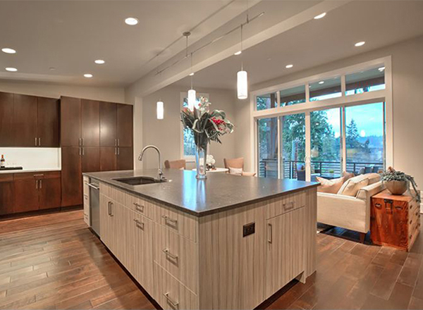 modern five-bedroom house plan - Plan 5550