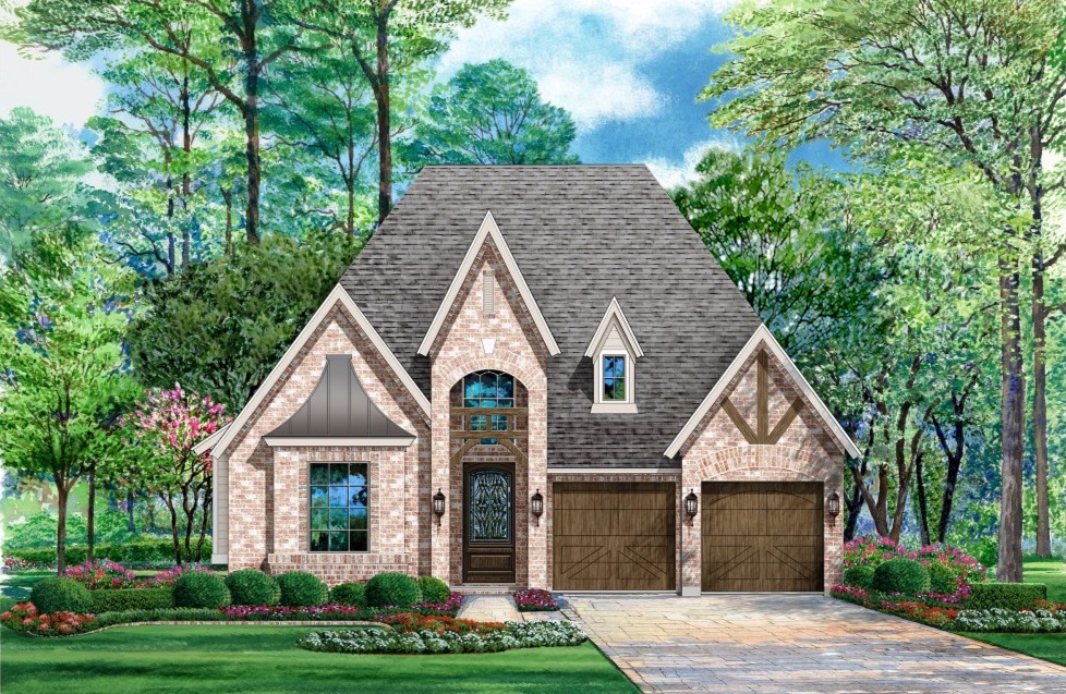 Beautiful Ranch European Style House Plan 7133 - Plan 7133