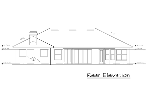 Contemporary House Plan with 4 Bedrooms and 3.5 Baths - Plan 4042