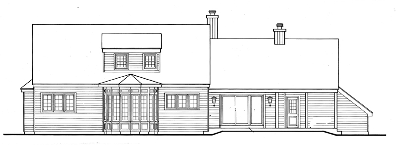 Country House Plan with 4 Bedrooms and 3.5 Baths - Plan 3689