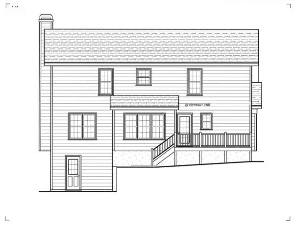 Cape Cod House Plan with 3 Bedrooms and 2.5 Baths - Plan 5834