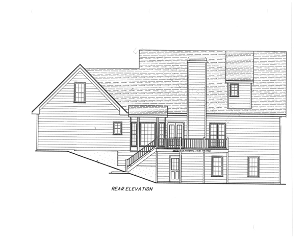 Country-style house design with great room - Plan 6813