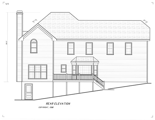 feature-packed two story with classic charm - Plan 1616