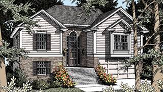 Drive Under House Plans, Garage Underneath | Garage Under House Plans