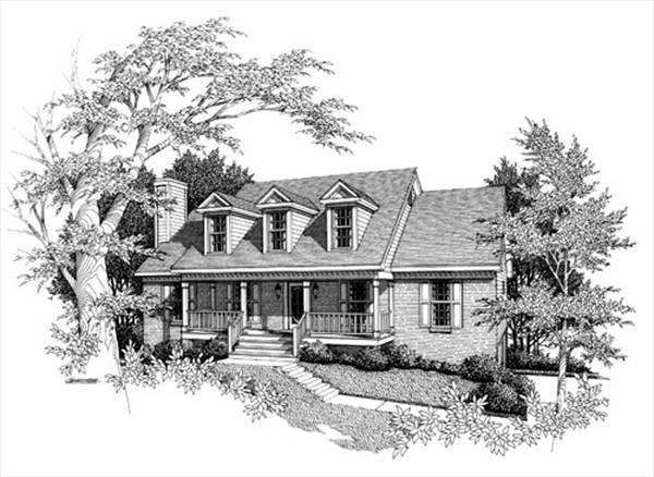 Country Style House Plan 8247: WOODROW - Plan 8247