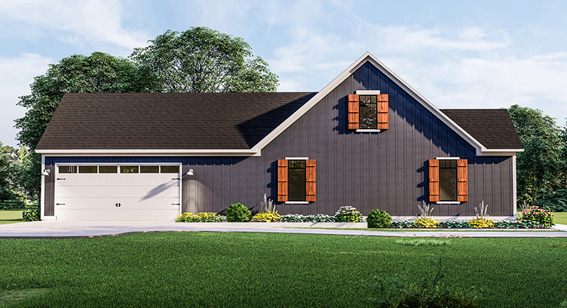 Modern Farm House Plan 7429: Blueberry Ridge - Plan 7429
